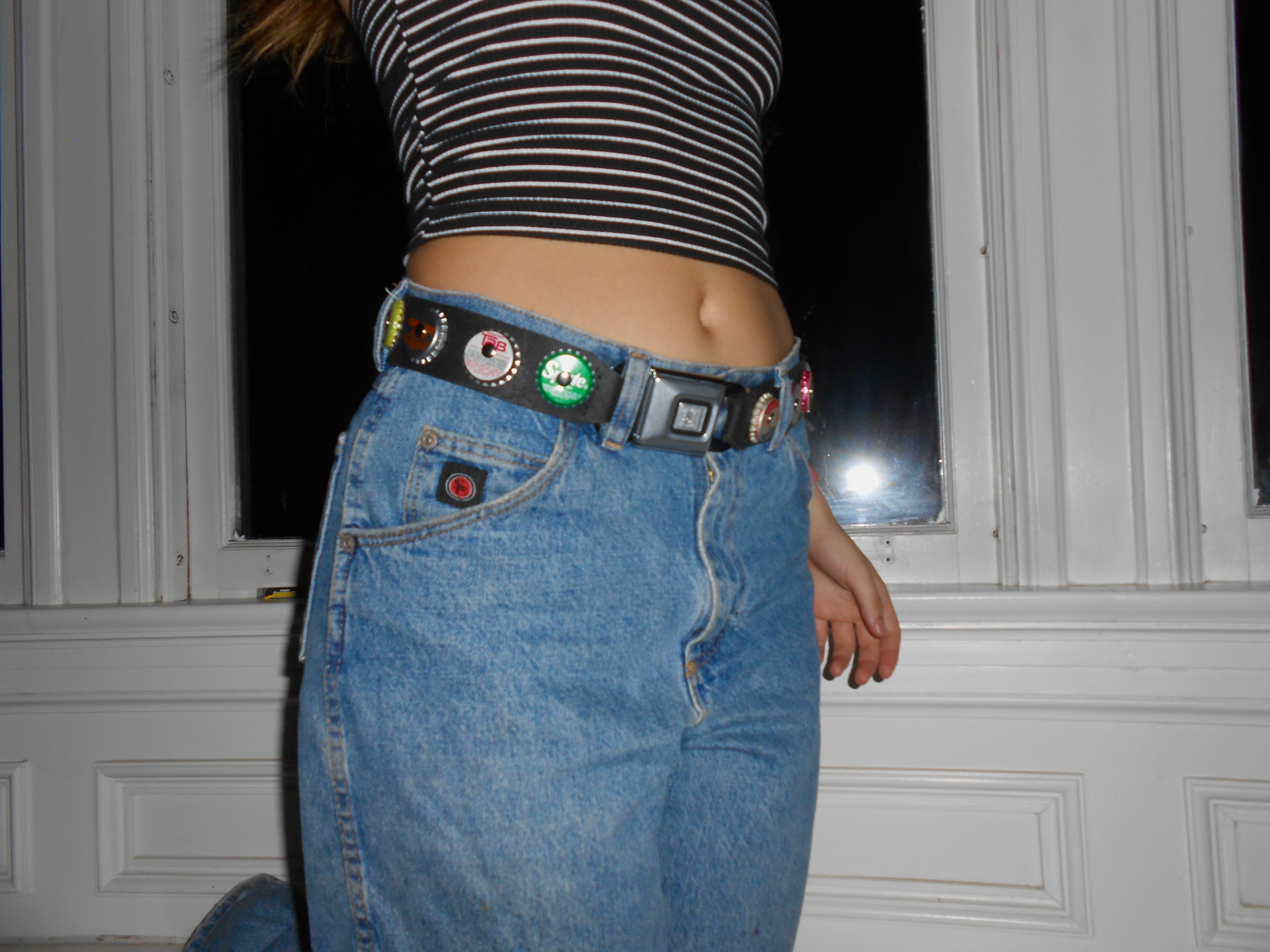 Customizable Bottle Cap Belts – Janky Clothes